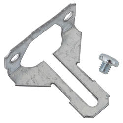 RACO One Screw Steel Electrical Switch Box Plaster Ears with Screws at ...