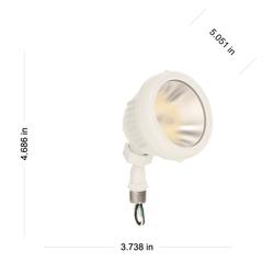 BELL White LED Swivel Flood Light at Menards®
