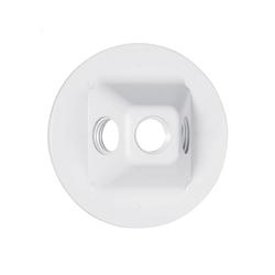 BELL 3-Hole Non-Metallic White Weatherproof Lamp Holder Cover at Menards®