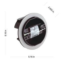 Raco Round Non Metallic Ceiling Fan And Fixture Vapor Proof Box At Menards