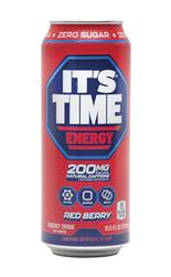It's Time® Energy Red Berry Energy Drink - 12 Pack at Menards®