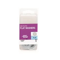 Grip Fast® 1/2" Grade 2 Zinc Flat Washer - 8 Count at Menards®