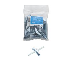 Grip Fast® 1/4"-20 x 3" Round Head Zinc Toggle Bolt - 15 Count at Menards®