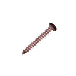 Grip Fast® #10 x 1-1/2" Square Drive Black Pan Head Lattice Screws - 12 ...
