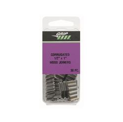 Grip Fast® 1/2" x 1" Zinc Corrugated Fasteners - 30 Count at Menards®