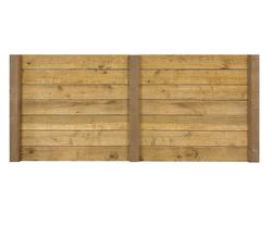 3 x 6 Horizontal Wood Fence Panel at Menards®
