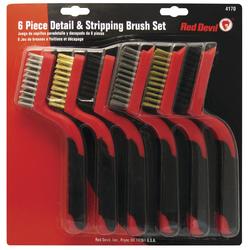 Red Devil® Detail & Paint Stripping Wire Brush Set - 6 Piece at Menards®