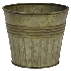 4" Metal Venetian Green Planter at Menards®