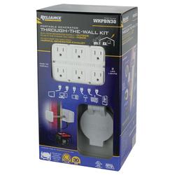 Portable Generator Through the Wall Kit at Menards®