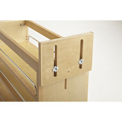 Rev-A-Shelf® 6.13" Paper Towel Holder Base Organizer w/ Blum Soft-Close ...