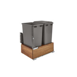 Rev-A-Shelf® Double Trash Can - 50 Quart at Menards®