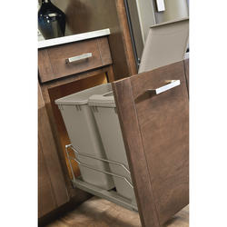 Rev-A-Shelf® Double Pull-out Trash Can Soft-Close - 35 Quart at Menards®