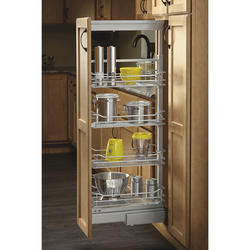 Rev-A-Shelf® 4-1/8" Chrome Basket Soft-Close Pantry Pullout at Menards®