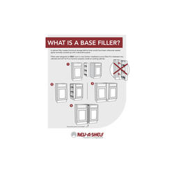 Rev-A-Shelf® 3" x 30" Soft-Close Pullout Base Filler at Menards®