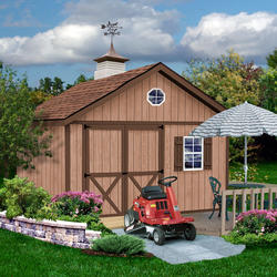 Best Barns Brandon 12' x 20' Shed Kit without Floor at Menards®