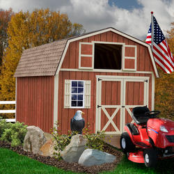 Best Barns Millcreek 12 x 16 Barn Kit without Floor at Menards®