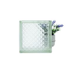 Simply Secure 32"W x 20"H Diamond Pattern Hopper-Vented Glass Block ...
