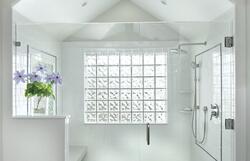 8"W x 8"H x 3"D Wave Pattern Hollow Glass Block at Menards®