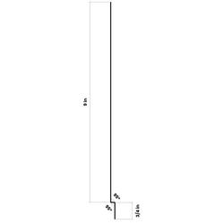 Tamlyn® Plank Flash Nickel Gap Siding Flashing at Menards®