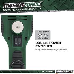 Masterforce® 3000 Lumen LED Handheld Work Light at Menards®