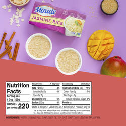 Minute® Jasmine Rice Cups - 2 Pack at Menards®