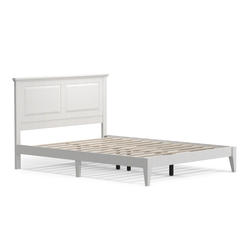 Rize Home Cottage King Complete Bed - Gloss White at Menards®