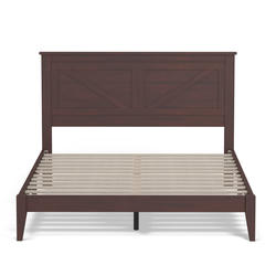 Rize Home Farmhouse Queen Complete Bed - Classic Cherry at Menards®