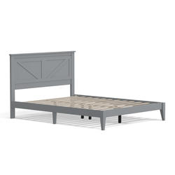 Rize Home Farmhouse Queen Complete Bed - Ultimate Gray at Menards®