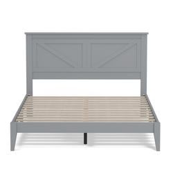 Rize Home Farmhouse Queen Complete Bed - Ultimate Gray at Menards®