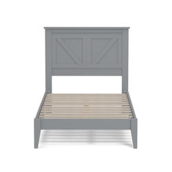 Rize Home Farmhouse Full Complete Bed - Ultimate Gray at Menards®