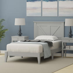 Rize Home Farmhouse Full Complete Bed - Ultimate Gray at Menards®