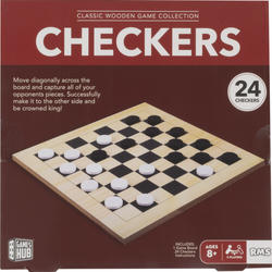 Games Hub® Wood Checkers at Menards®