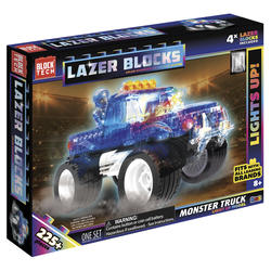 Block Tech® Lazer Blocks Monster Truck - 225 Piece - Assorted Styles at ...