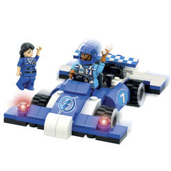Blue Pull Back Racer - 121 Piece at Menards®