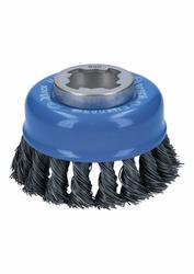 Bosch® X-LOCK® 3" Steel Knotted Wire Cup Brush at Menards®