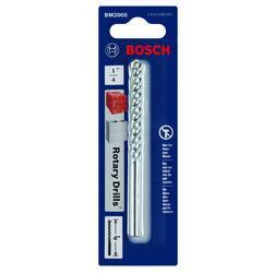 Bosch® Round 1/4" x 4" Masonry Drill Bit at Menards®