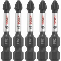 Bosch® Impact Tough™ 2" Phillips #2 Power Drive Bit - 5 Pack at Menards®