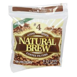 Natural Brew® 8-12-Cup Natural #4 Coffee Filters - 100 ct. at Menards®