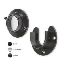 Haus Designs 1.5" Black Rod Sockets at Menards®