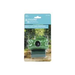 Master Paws® Bone Shaped Dispenser & Black Refill Pet Waste Bags - 30 ...