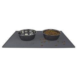 Master Paws® Gray Small Silicone Pet Food Mat at Menards®