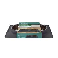 Master Paws® Small Pet Bowl & Pet Food Mat Set at Menards®