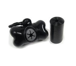 Master Paws® Bone Shaped Dispenser & Black Refill Pet Waste Bags - 30 ...