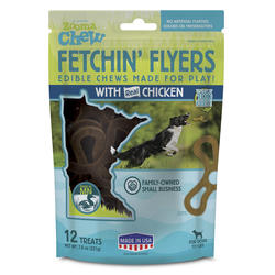ZoomaChew Chicken Fetchin' Flyers Dog Treats - 12 Count at Menards®