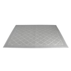 Master Paws® 24" x 30" Large Light Gray w/Paw Prints PVC Cat Litter Mat ...