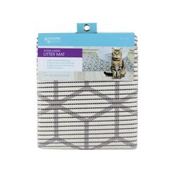 Master Paws® 40" x 25" Extra Large Patterned Foam Cat Litter Box Mat ...