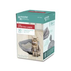 Master Paws® Large Cat Litter Pan Liners - 30 Count at Menards®