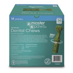 Master Paws® Medium Dental Chews Dog Treats - 36 oz at Menards®