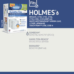 BestAir® Replacement Humidifier Wick Filter H64 2 Pack at Menards®