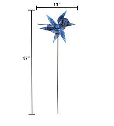 Echo Valley® 3' Blue Jay Pinwheel at Menards®
